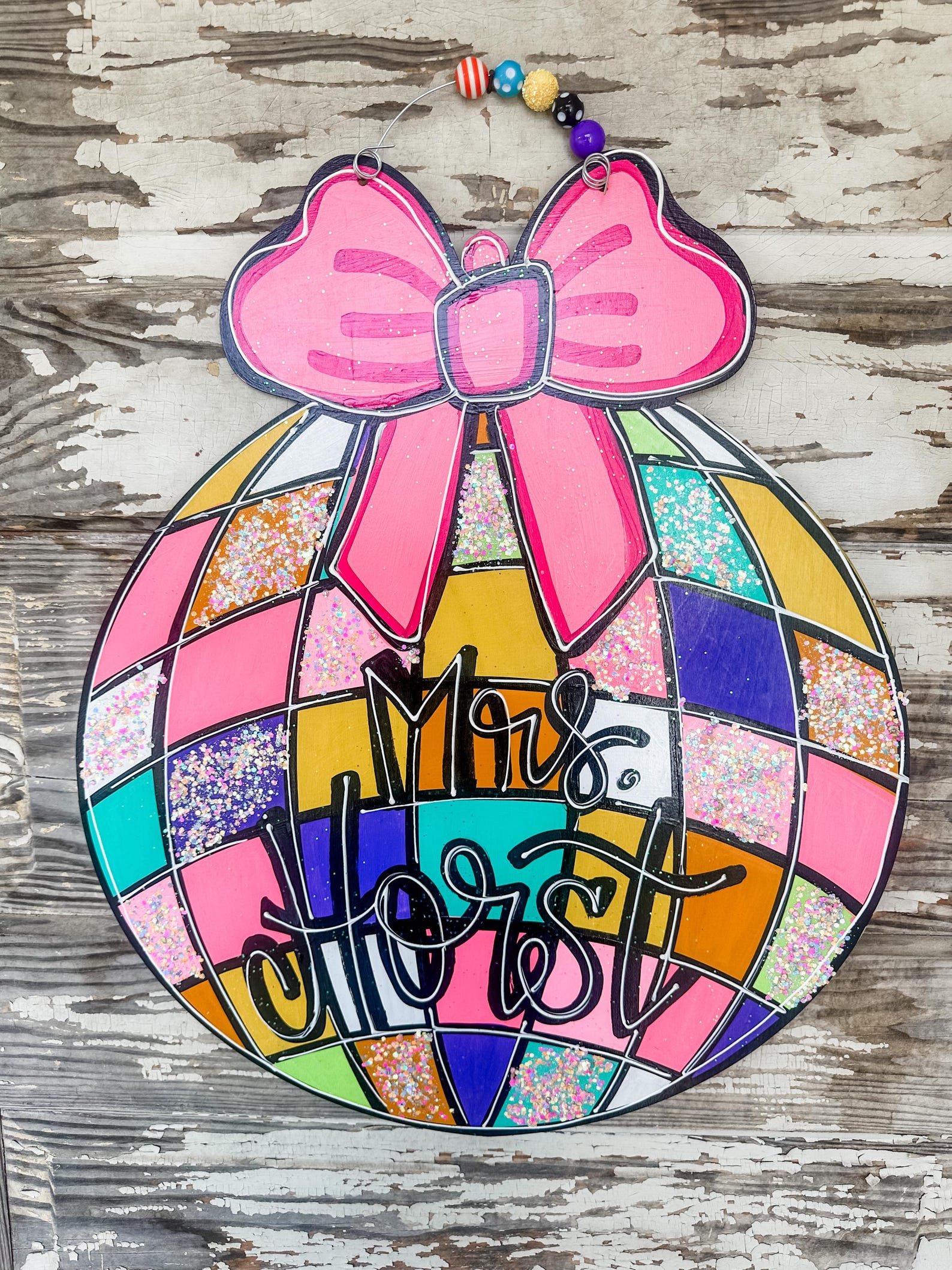 Teacher Gift - Classroom Door Hanger - Back to School - School Sign ...