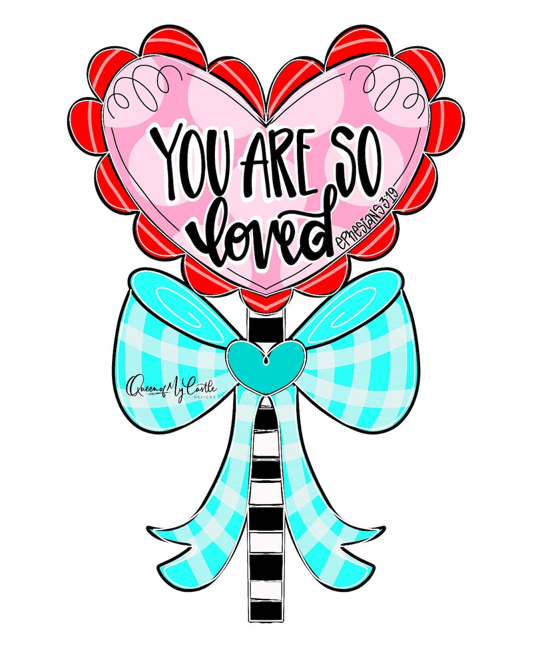 TEMPLATE Valentines Template - Door Hanger Template DIY Door Hanger ...
