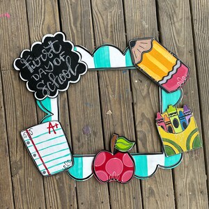 Back to School Chalkboard - First Day of School - Countdown Sign - Back ...