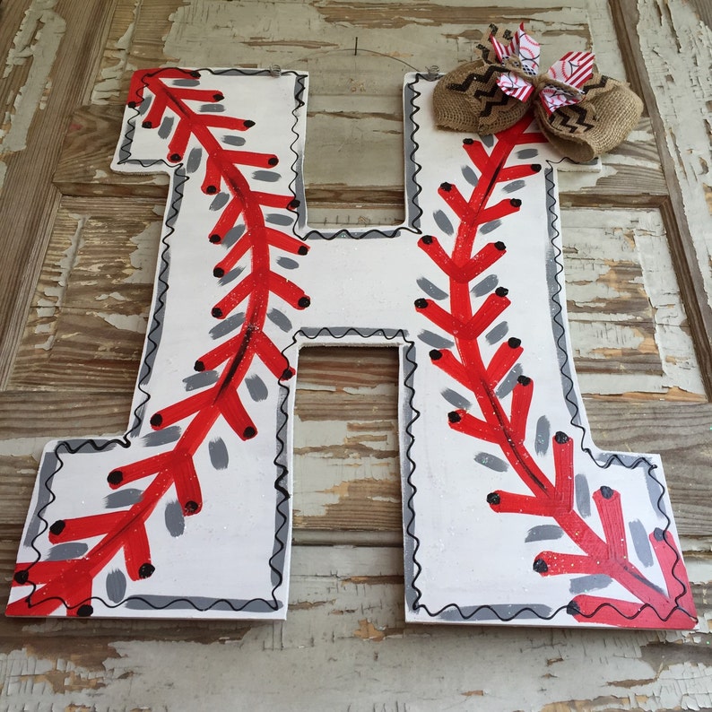 Baseball Door Hanger Baseball Sign Baseball Door Decor - Etsy