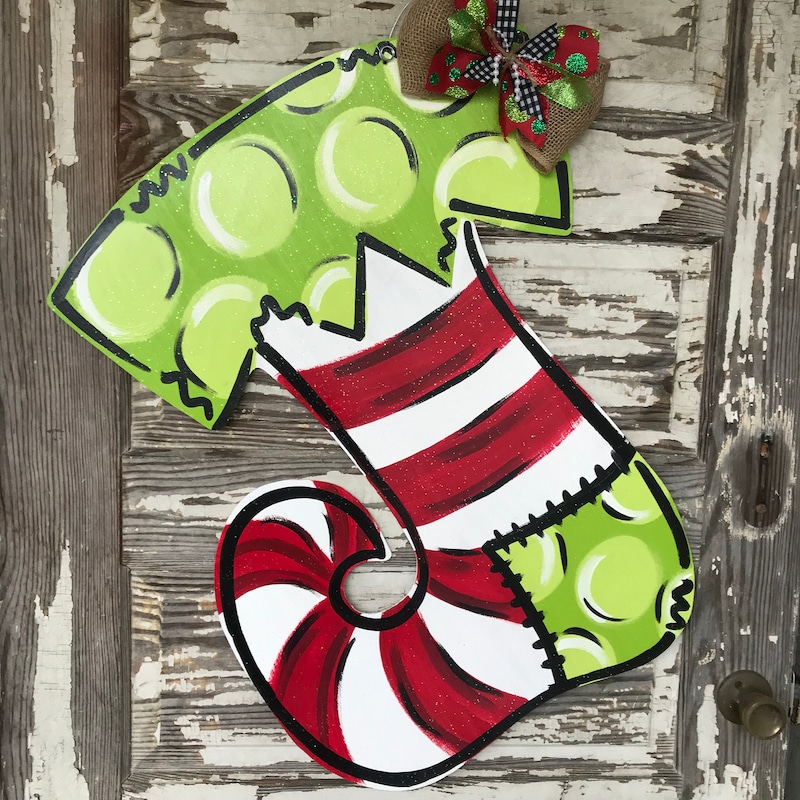 Holiday Door Hanger - Etsy
