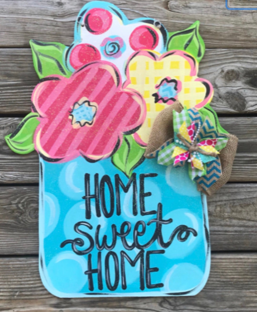 TEMPLATE - Spring Template Door Hanger Template - DIY Door Hanger ...