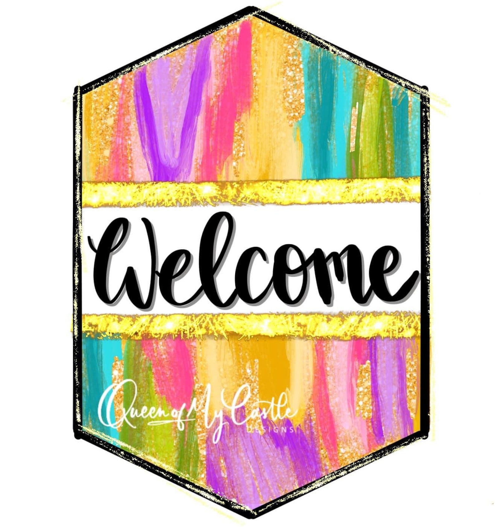 TEMPLATE Spring Template Door Hanger Template DIY Door - Etsy