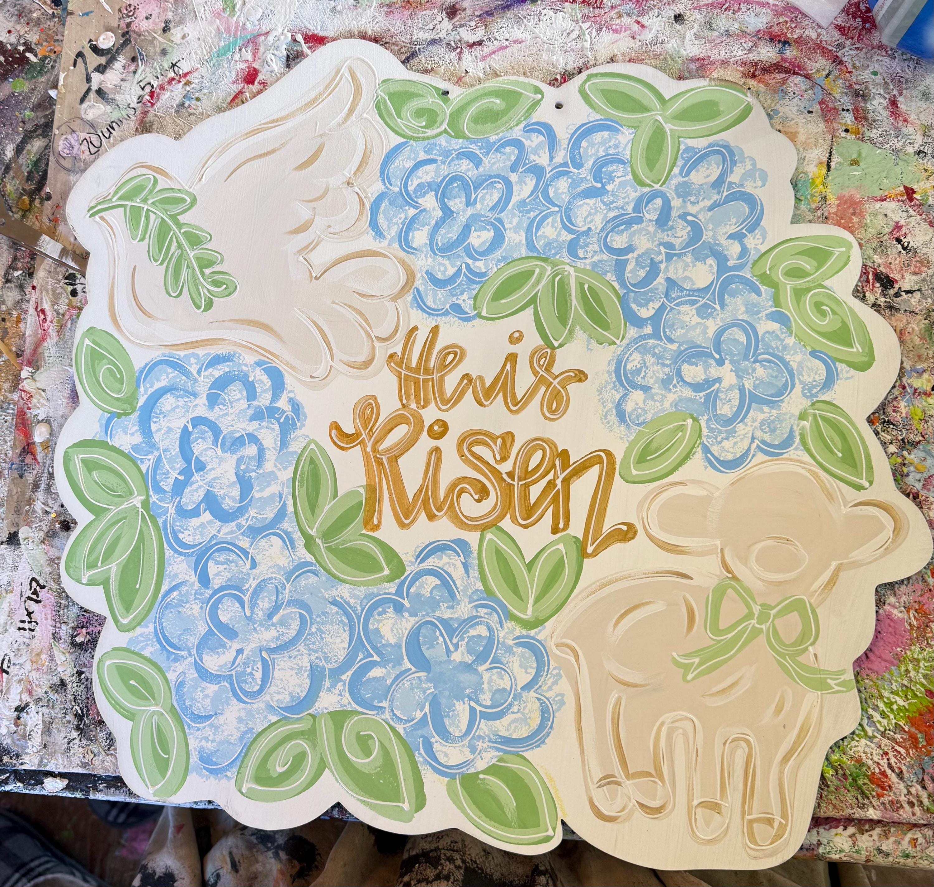Easter Door Hanger - Personalized Door Hanger - Easter Decor - Easter ...