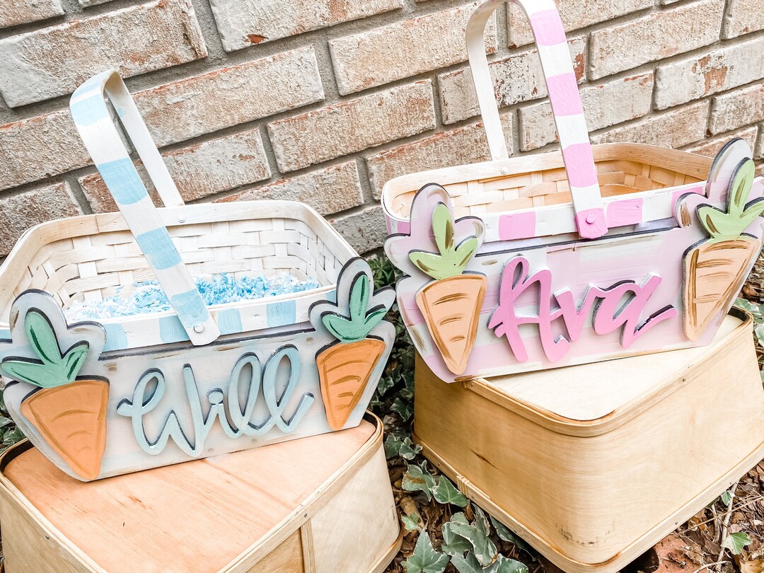 Personalized Easter Basket - Personalized Easter Gift - Easter Basket - Easter Gift ...