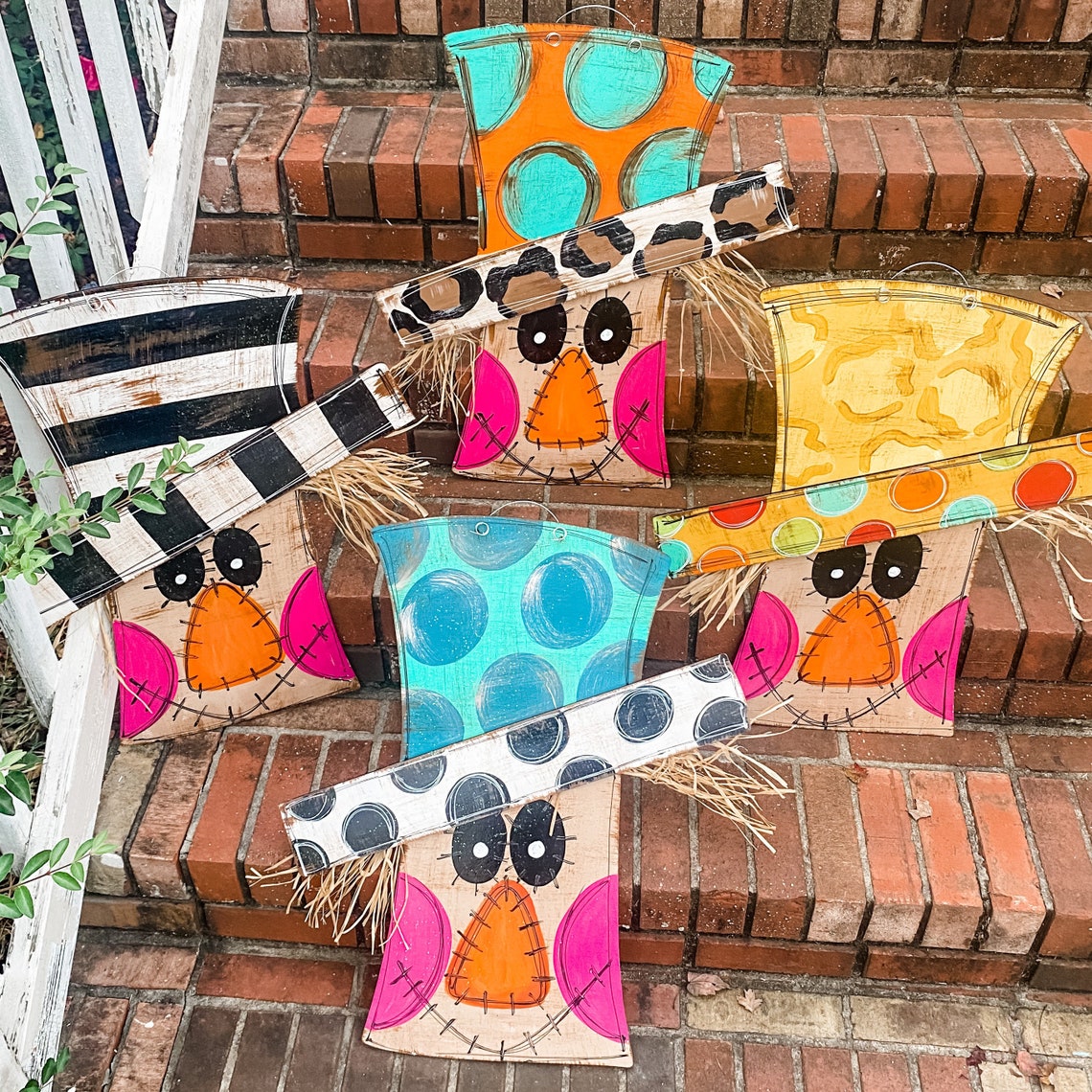 Fall Door Hanger Pumpkin Door Decor Autumn Door Sign - Etsy