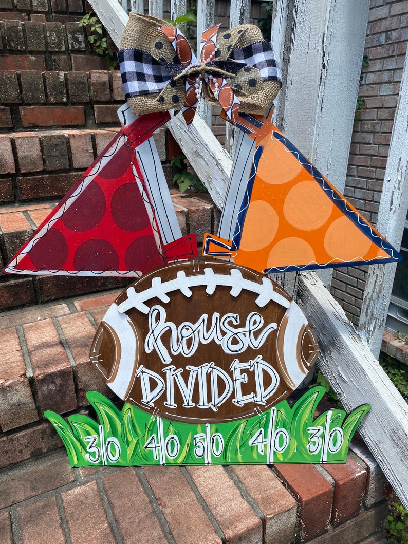 TEMPLATE - Football Template Door Hanger Template - DIY Door Hanger ...