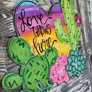 Spring Door Hanger - Summer Door Hanger - Spring Decor - Spring Door ...
