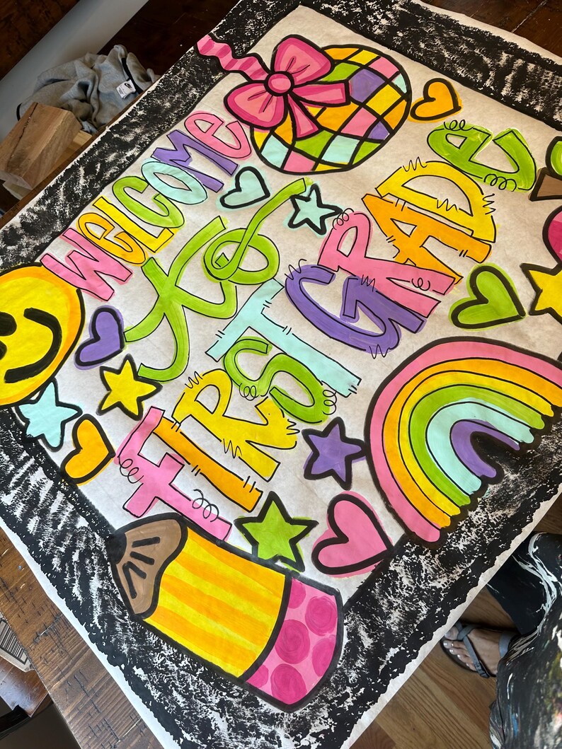 Custom Classroom Banner - Personalized Classroom Decor - Back to School ...