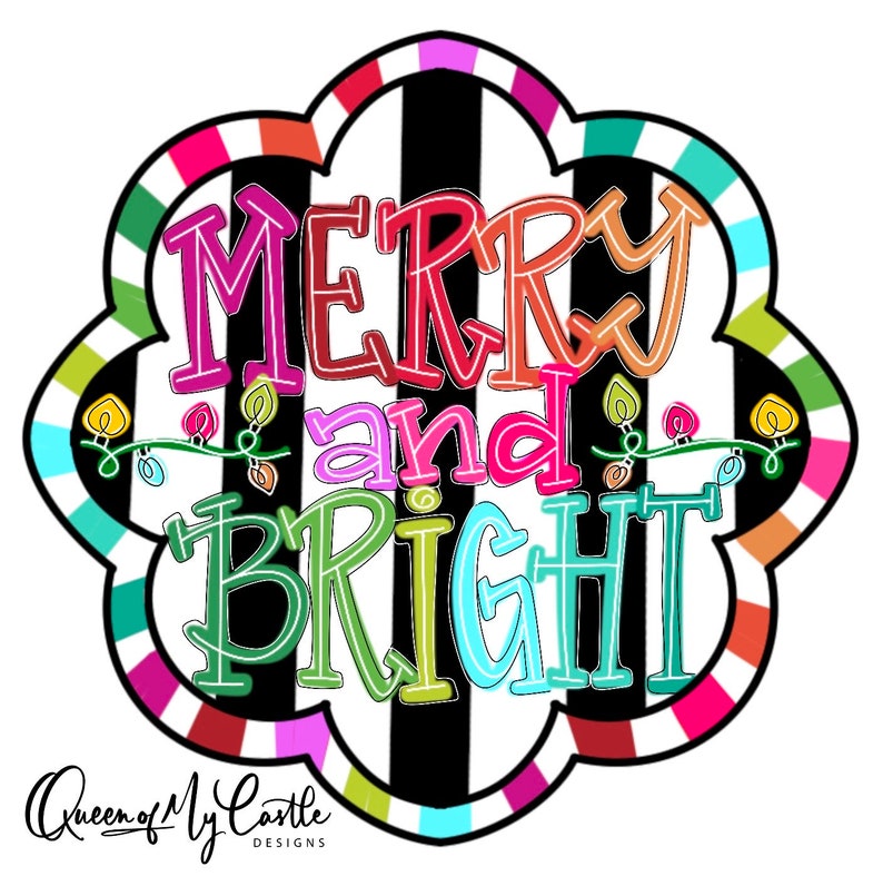 TEMPLATE Christmas Template - Door Hanger Template - DIY Door Hanger ...