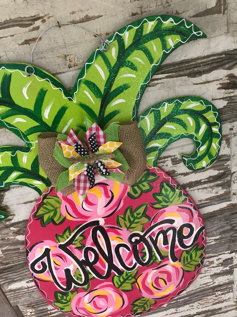 Personalized Door Hanger Spring Door Hanger Summer Door | Etsy Personalized Door Hanger Spring Door Hanger Summer Door | Etsy