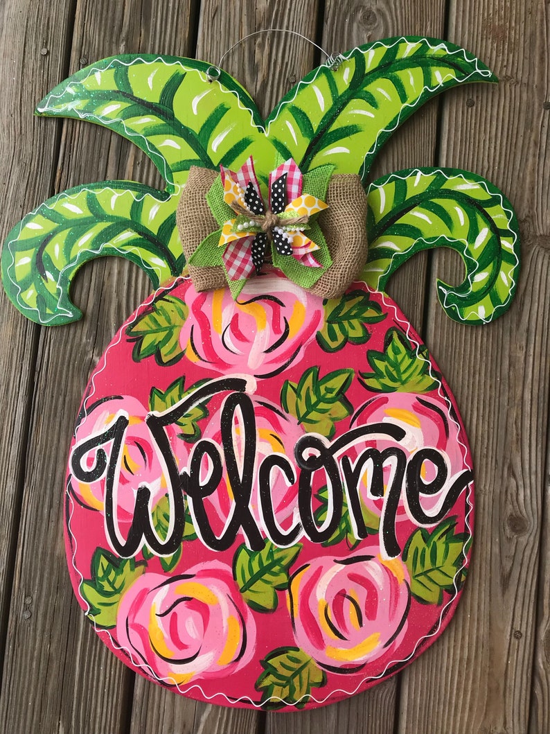 Personalized Door Hanger Spring Door Hanger Summer Door | Etsy Personalized Door Hanger Spring Door Hanger Summer Door | Etsy