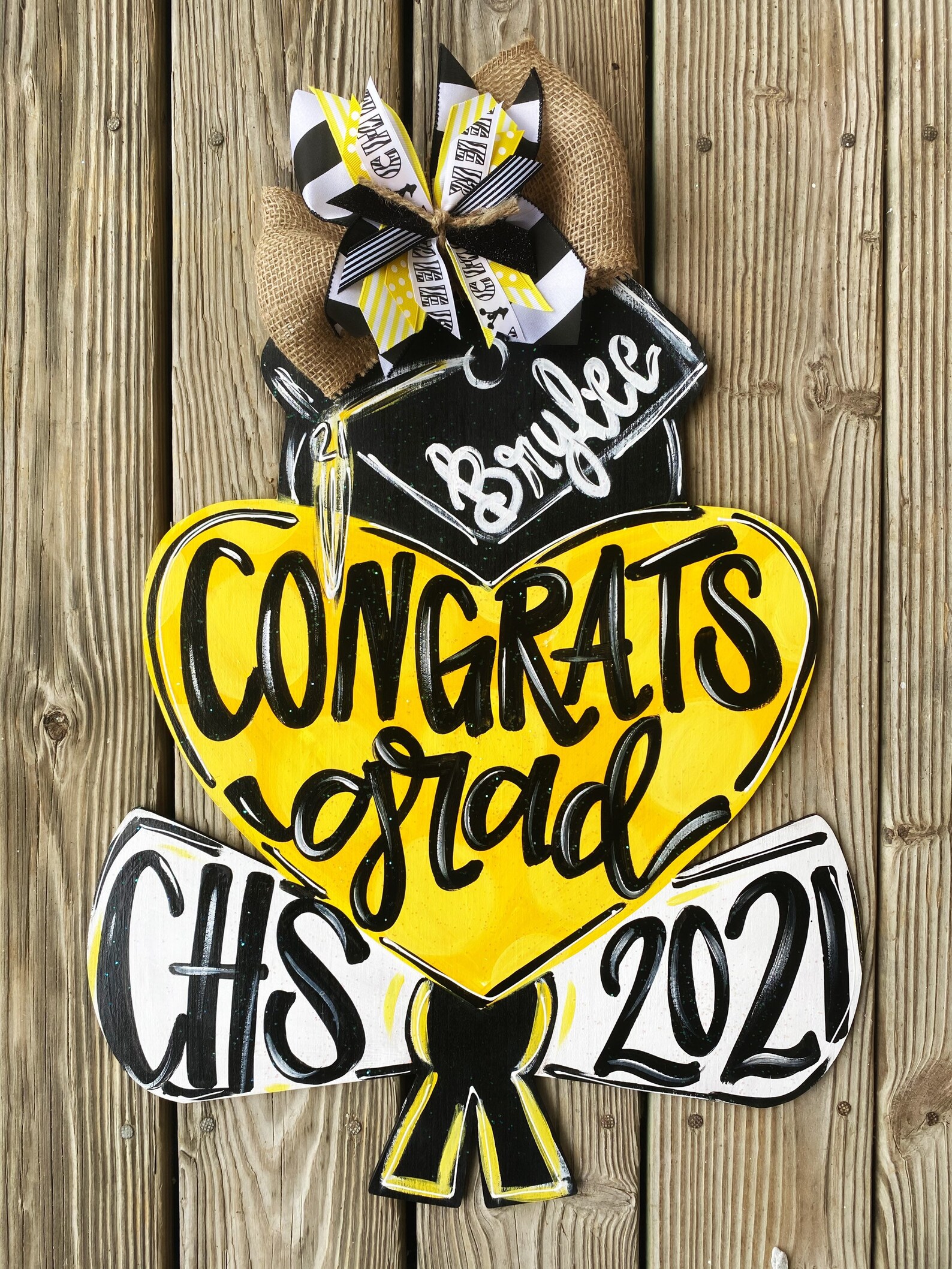 Graduation Door Hanger Graduation Gift Personalized | Etsy
