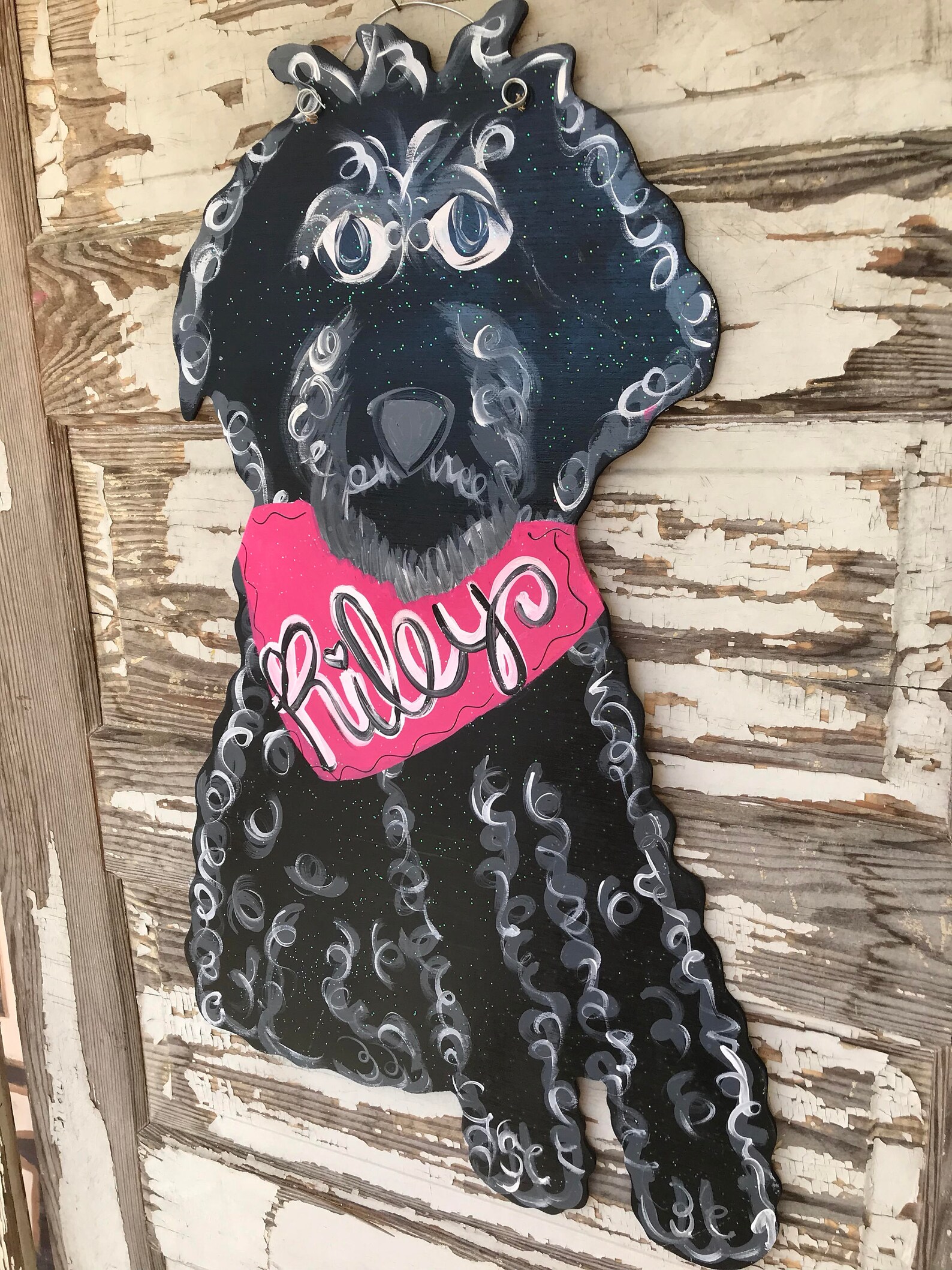 Goldendoodle Door Hanger Dog Door Hanger Pet Decor - Etsy