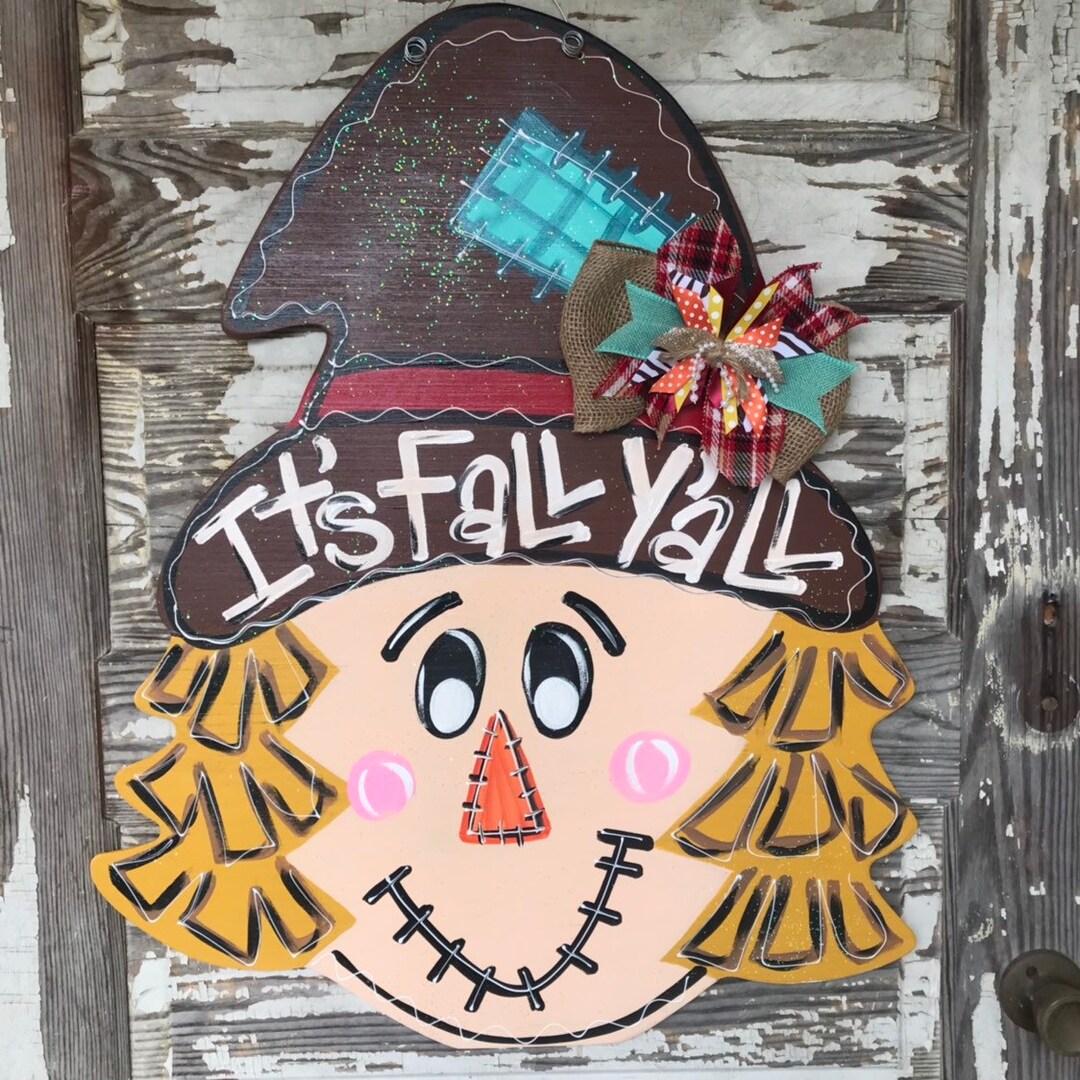 Fall Door Hanger - Thanksgiving Door Hanger - Autumn Door Decor - Fall ...