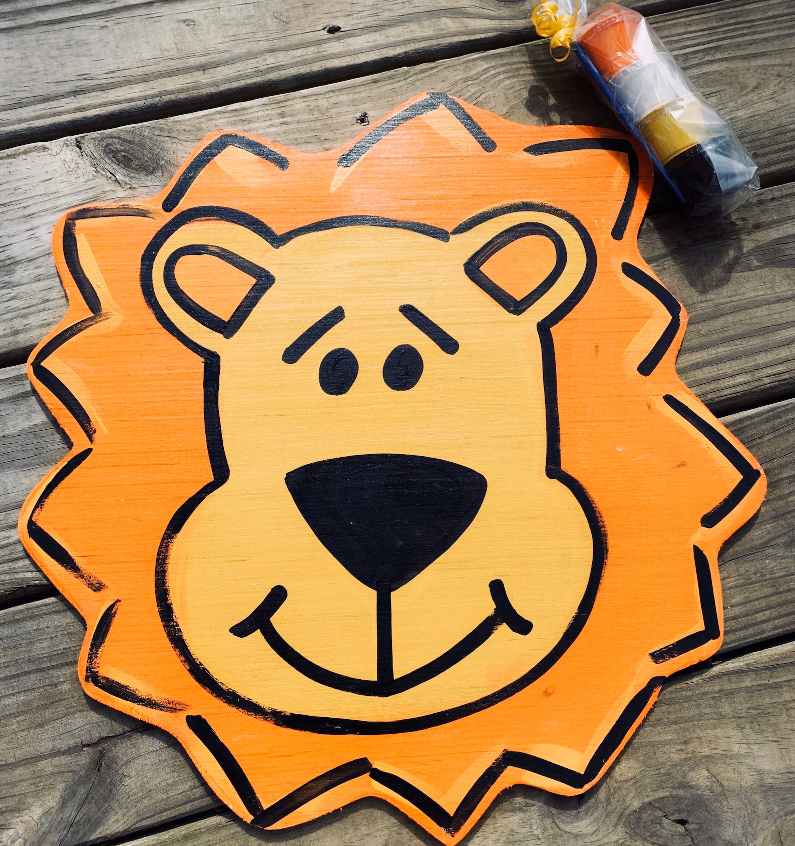 Lion Paint Kit Kids Paint Kit DIY Art Project Paint at - Etsy