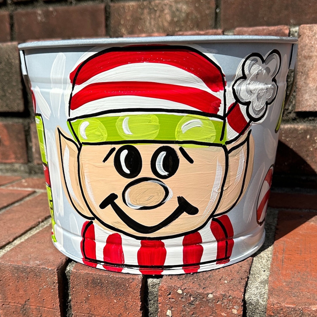 Personalized Christmas Bucket - Personalized Christmas Stocking ...