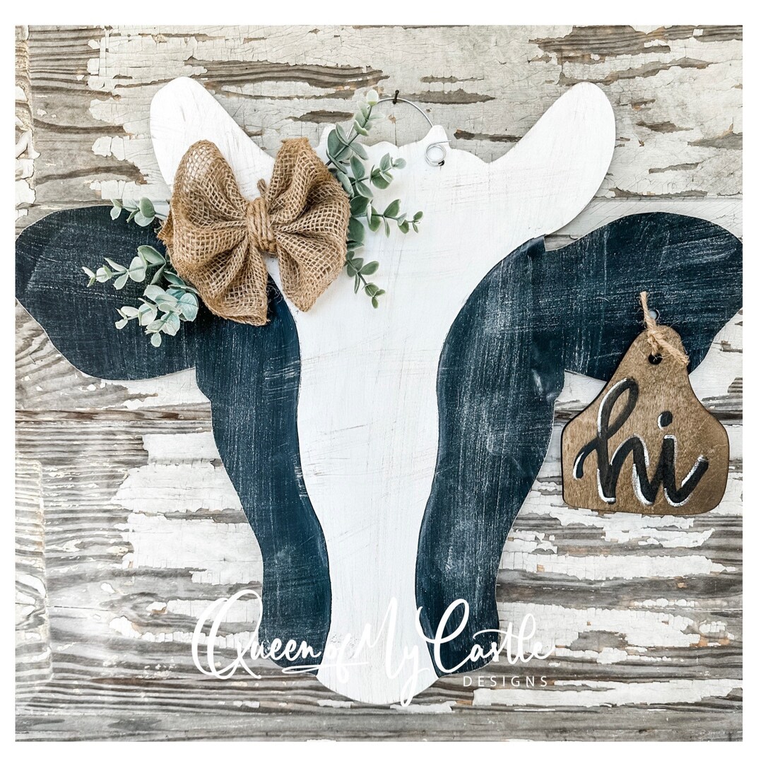 Personalized Door Hanger - Farmhouse Door Hanger - Rustic Door Hanger ...