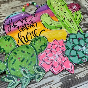 Spring Door Hanger - Summer Door Hanger - Spring Decor - Spring Door ...
