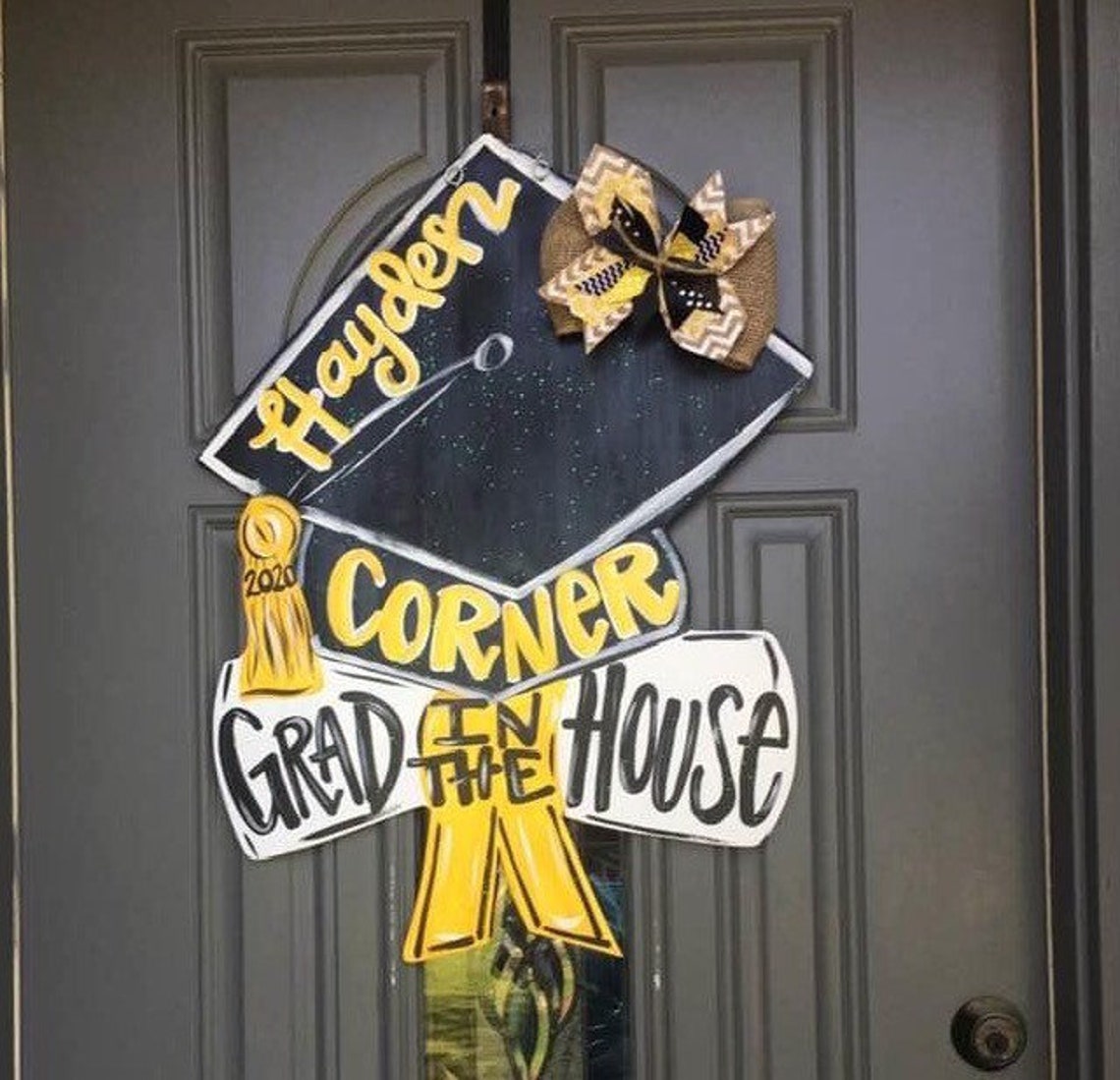 Graduation Door Hanger Graduation Gift Personalized | Etsy