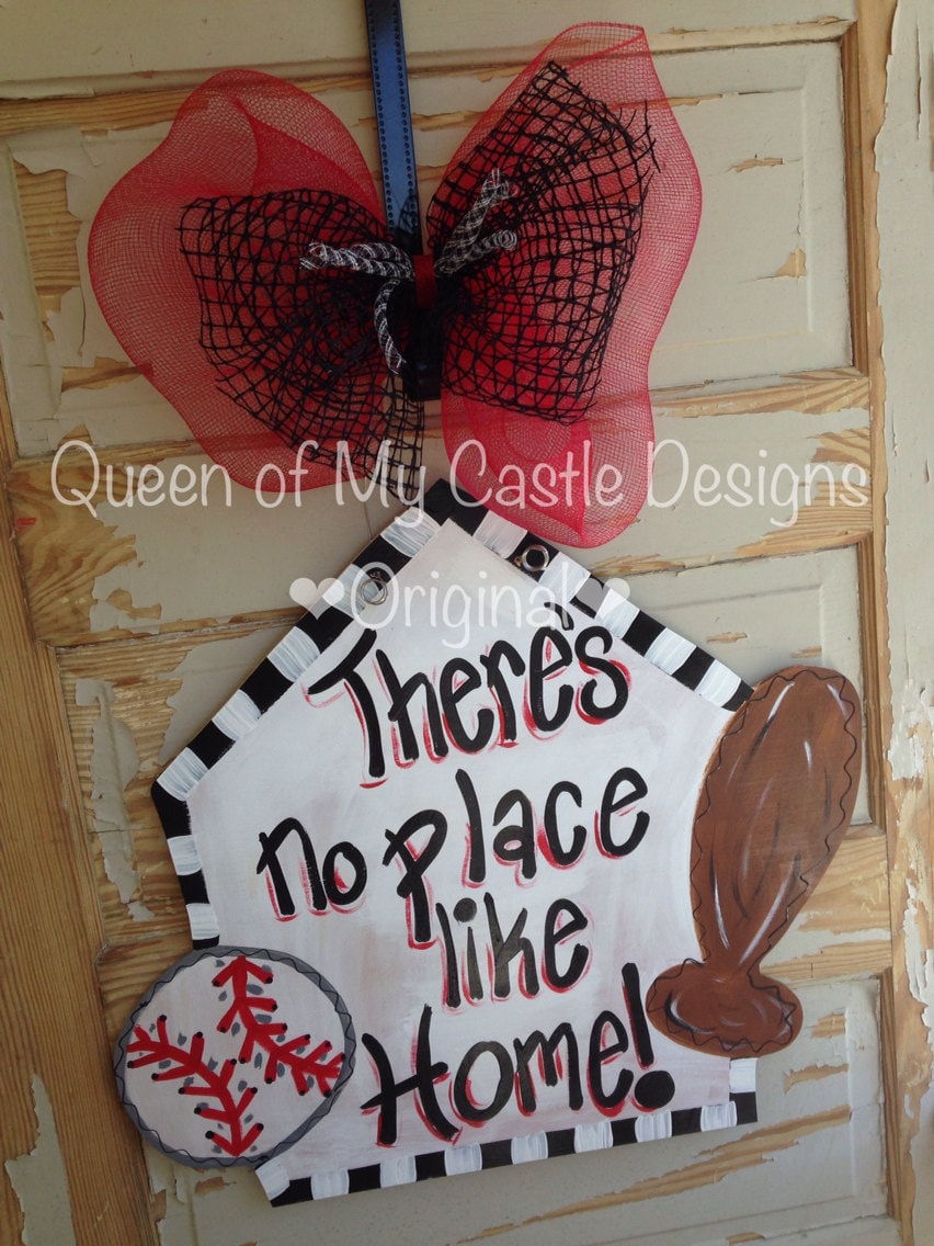 Baseball Door Hanger - Etsy