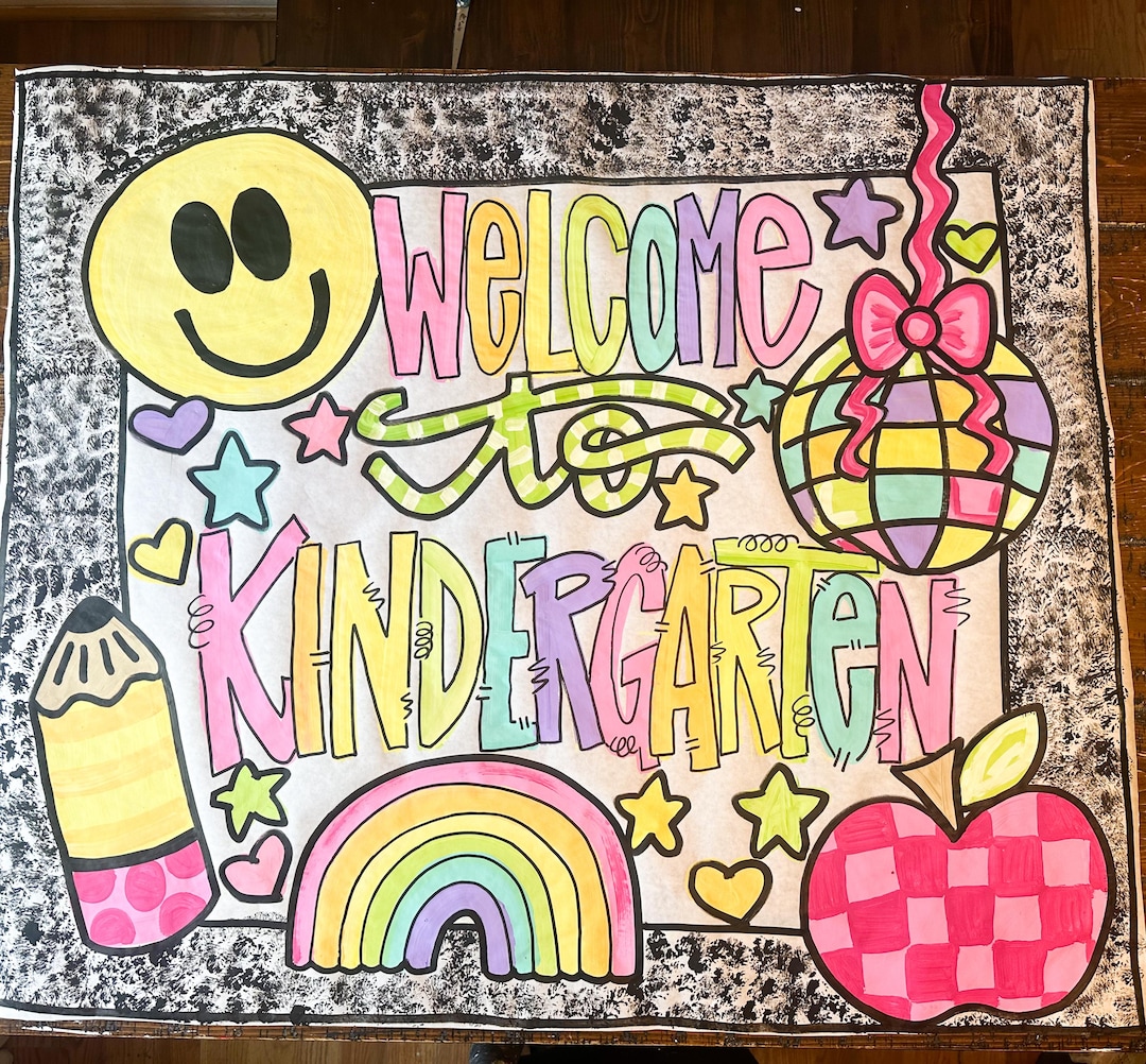 TEMPLATE - Classroom Banner Template - DIY Handpainted Banner ...
