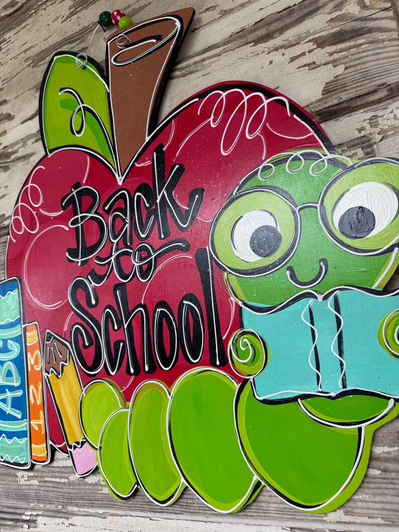 Teacher Gift - Classroom Door Hanger - Back to School - School Sign ...