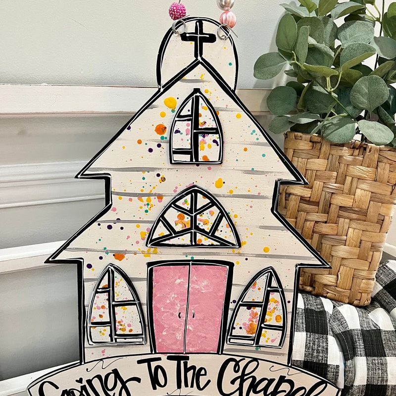 Wedding Door Hanger - Etsy