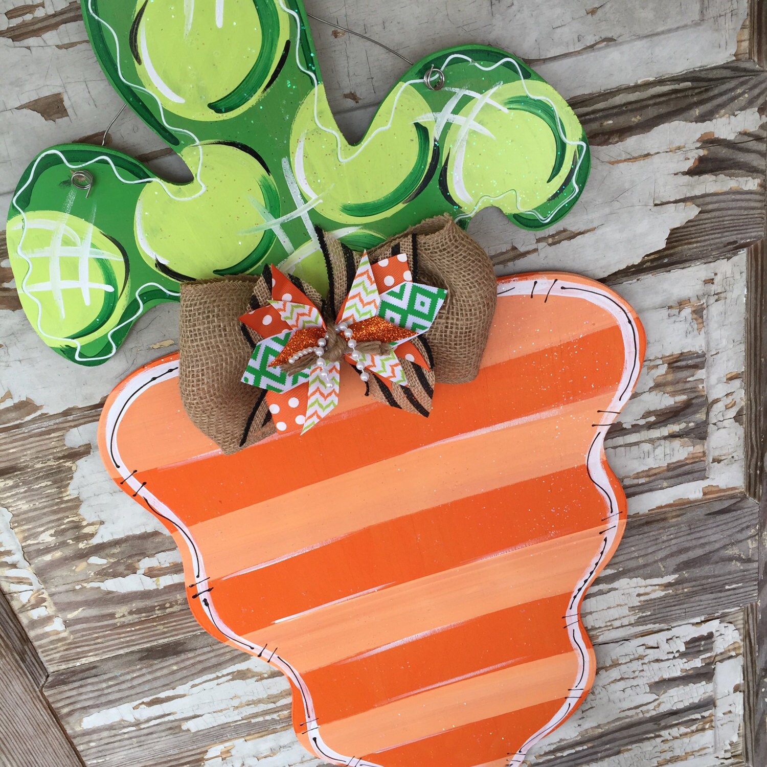 Easter Door Hanger Personalized Door Hanger Easter Decor | Etsy