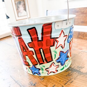 Personalized 4th of July Basket - Personalized Patriotic Basket ...