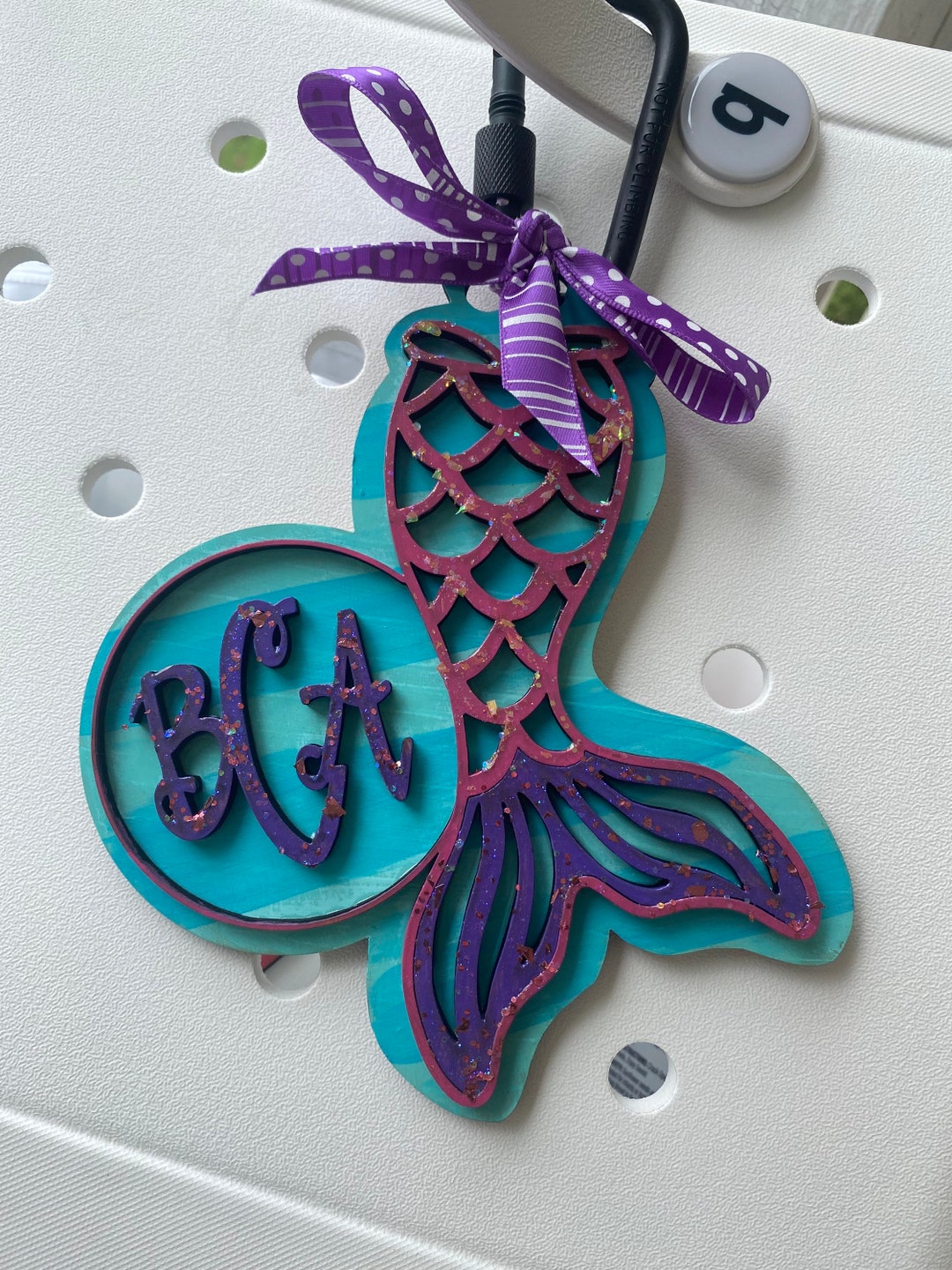 Summer Bag Accessories Mermaid Accessory Beach Bag Tag Purse Charm Bag ...