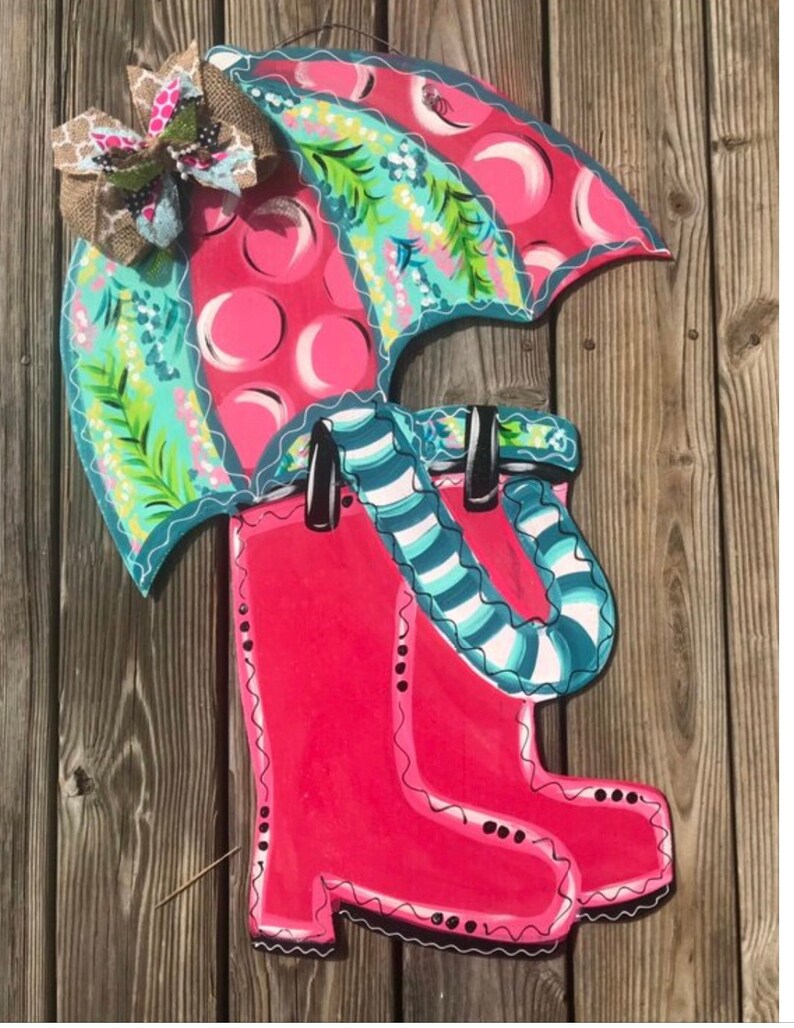 TEMPLATE Spring Template Door Hanger Template DIY Door - Etsy