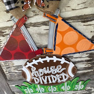 SALE!! Football Door Hanger - Football Sign - Football Door Decor ...