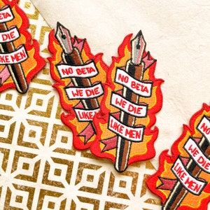 Iron on Patch Embroidered Fandom Fic Writer Author Rare Pair Hell ...