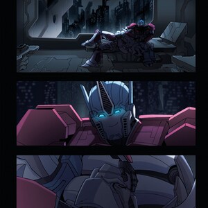 Sparks A Megop Fanbook Megatron Optimus Prime Transformers - Etsy