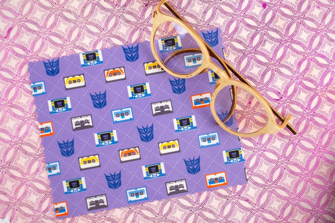 Microfiber Cloth Transformers Decepticons Soundwave Eye Glasses Cloth ...