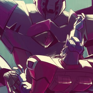 Sparks A Megop Fanbook Megatron Optimus Prime Transformers - Etsy