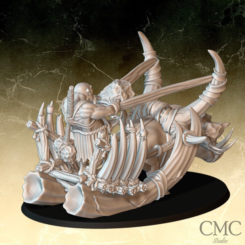 Thunder Cannon From the Feral Tribe Wild Ogres CMC Studio - Etsy