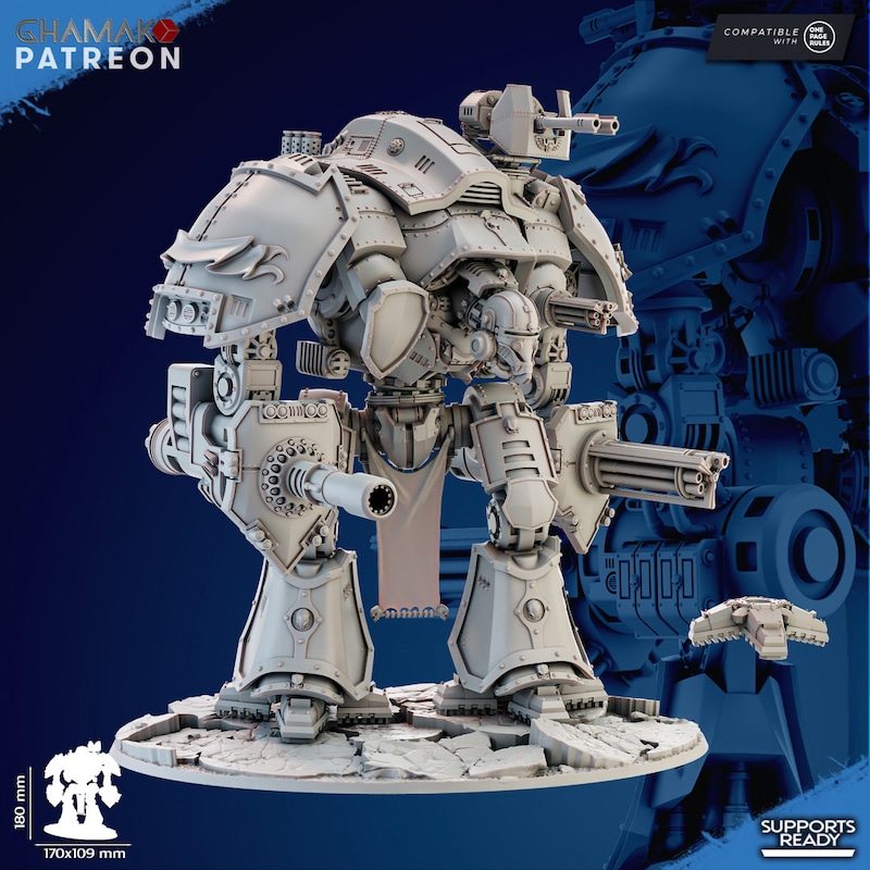 Warhammer40k Titan Stl - Etsy