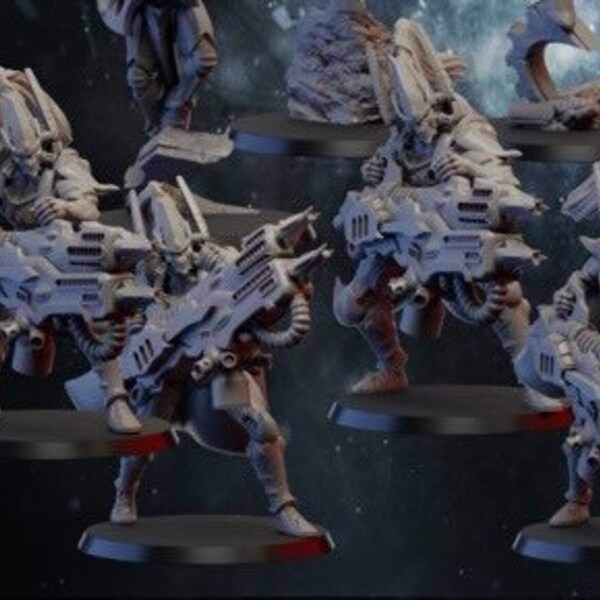 Space Elf Stl - Etsy