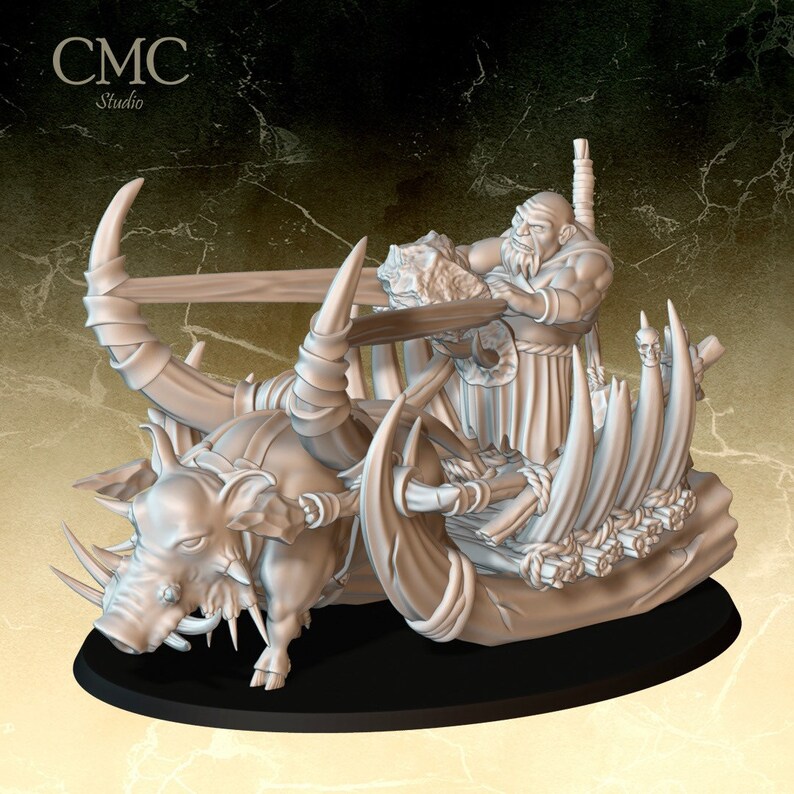 Thunder Cannon From the Feral Tribe Wild Ogres CMC Studio - Etsy