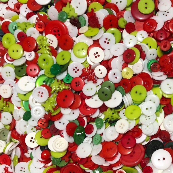 Christmas Buttons - Etsy