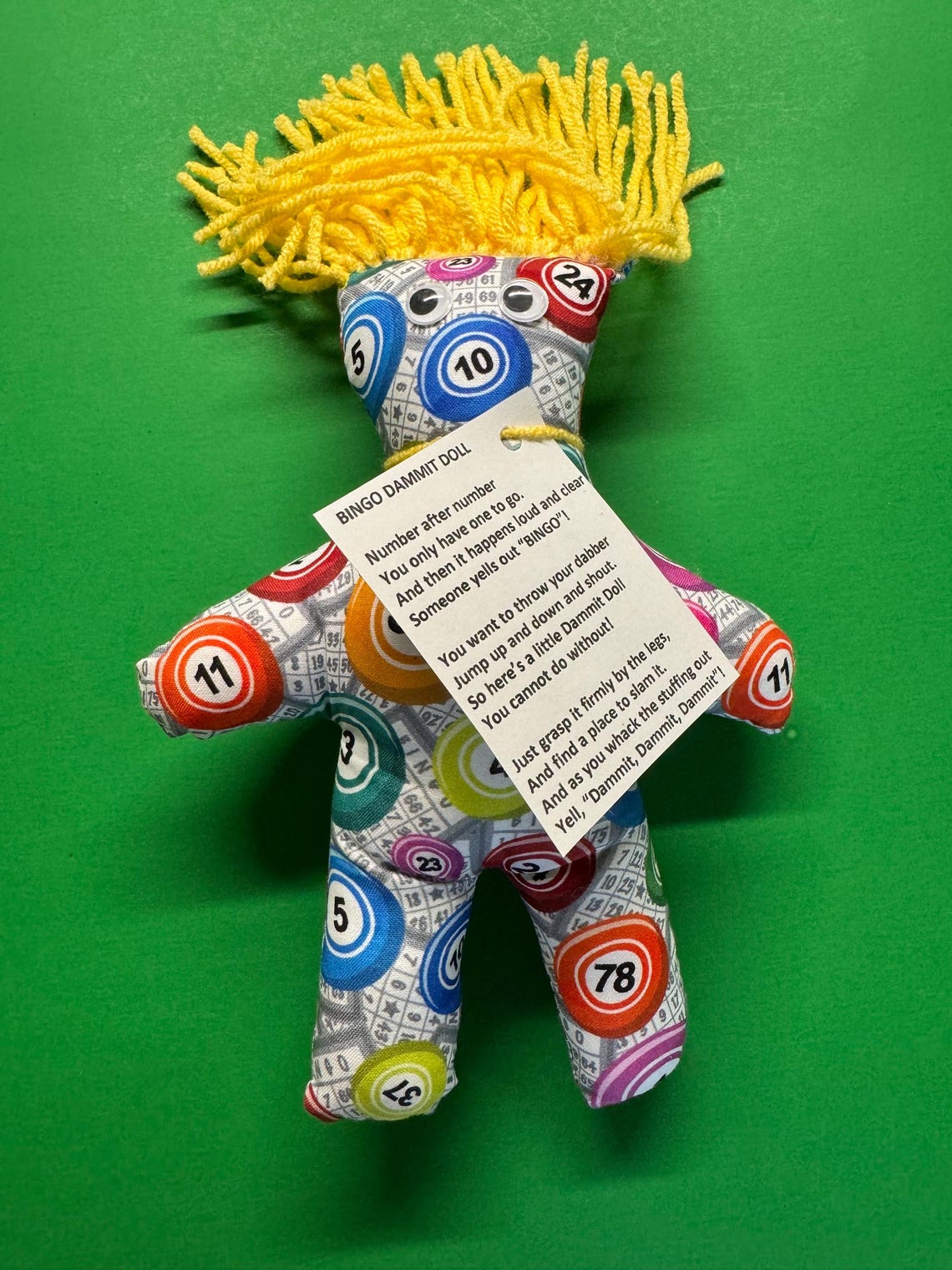 Dammit Bingo Dolls - Etsy