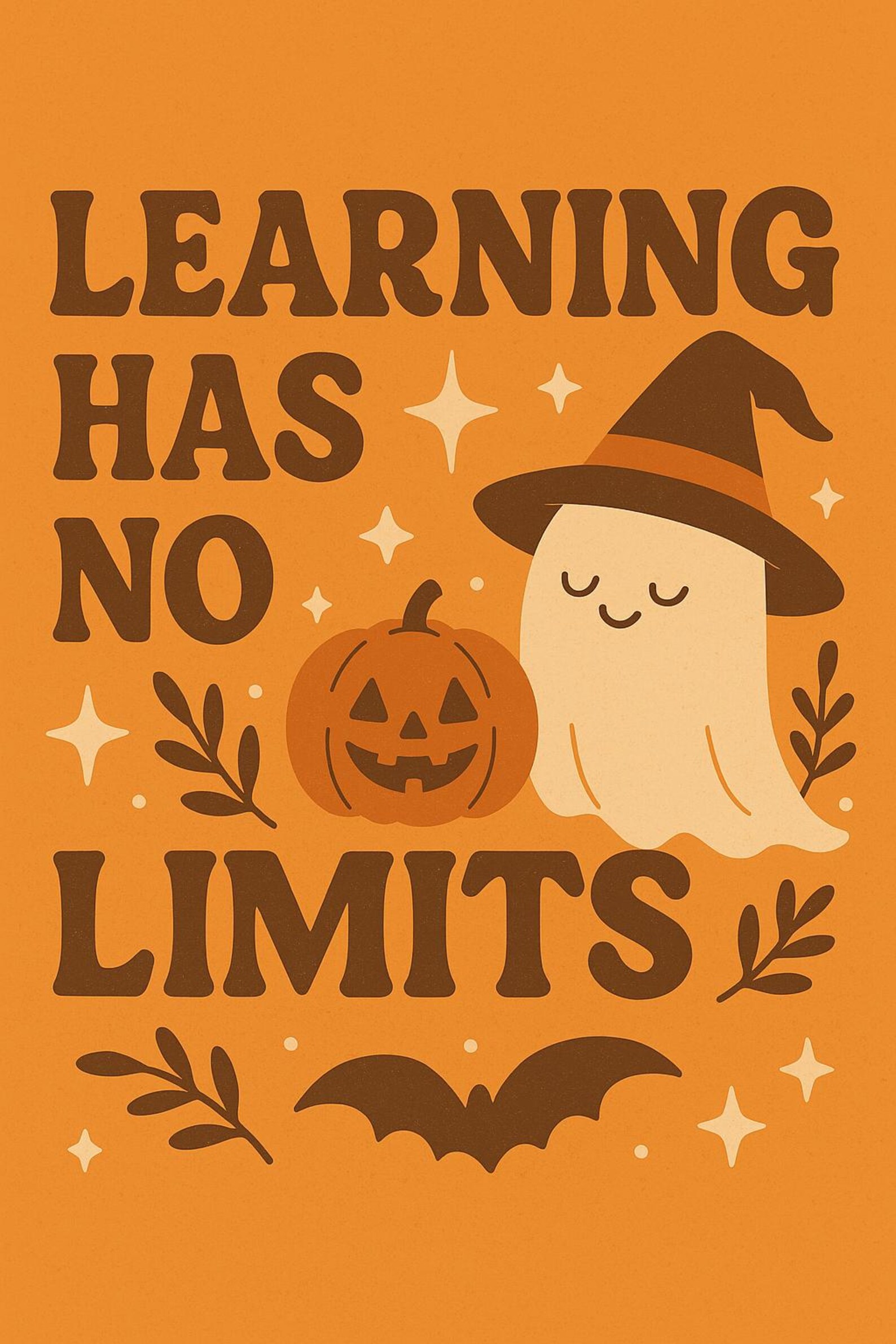 Boho Halloween Classroom Posters: Inspirational Teacher Printables ...