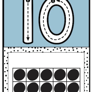 Number Formation Classroom Posters and Activity Center Coloring Pages ...