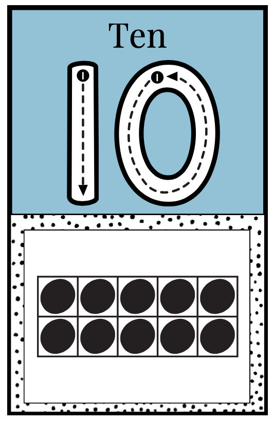 Number Formation Classroom Posters and Activity Center Coloring Pages ...