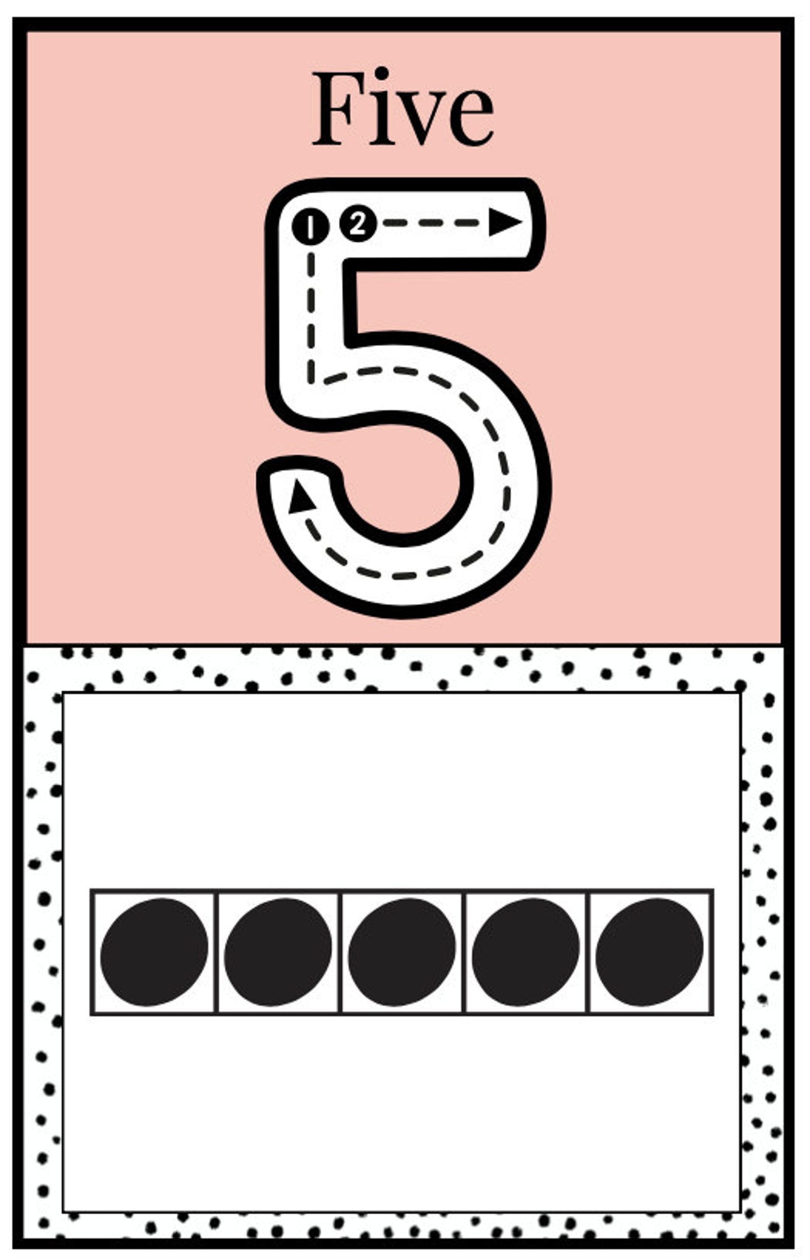 Number Formation Classroom Posters and Activity Center Coloring Pages ...