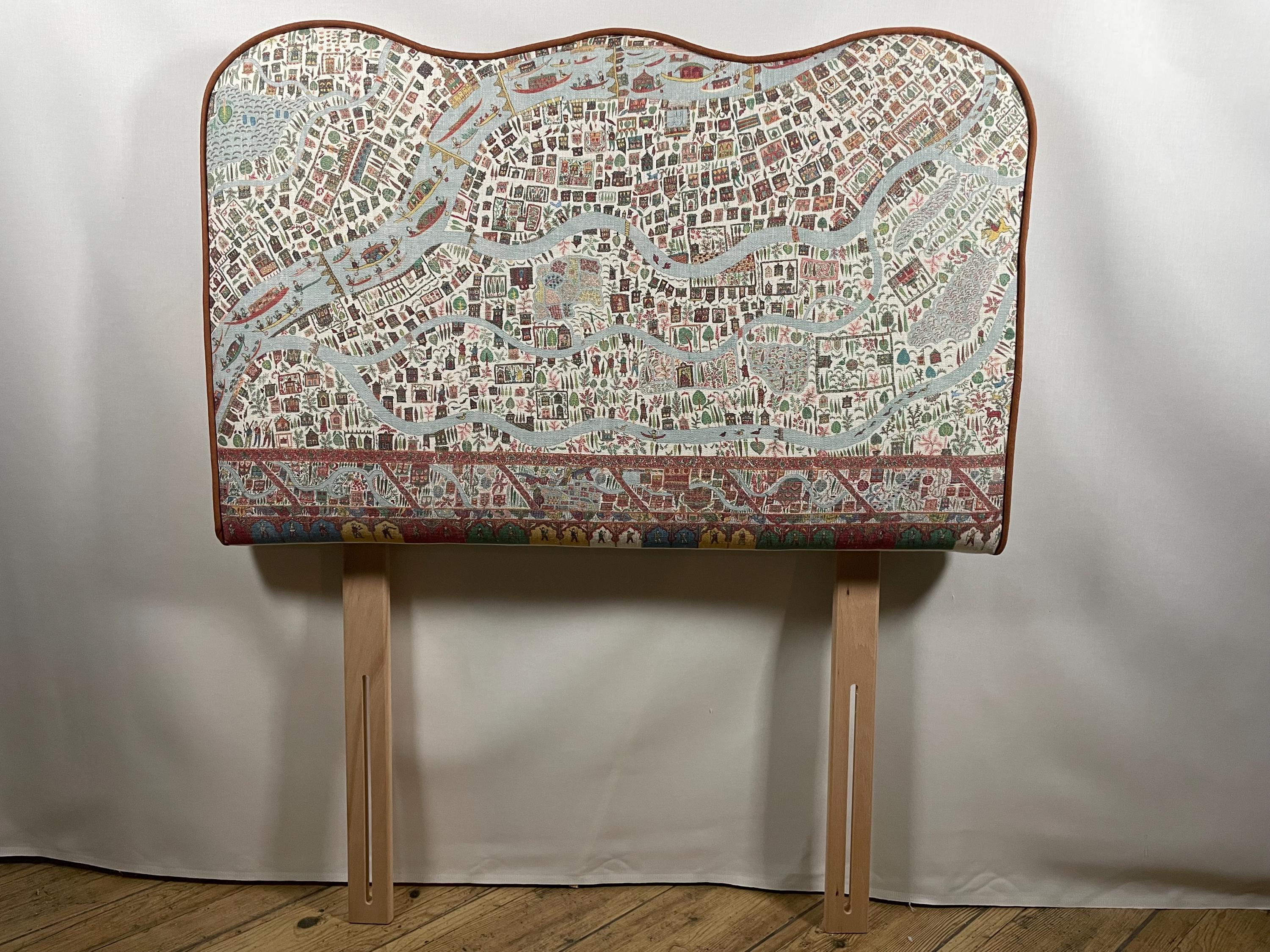 Piped Headboard Trim Add-on Choice of Colours for Headboard Customers ...