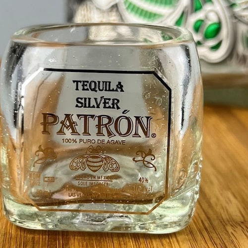 Patron Tequila Bottle Shot Glass - Etsy