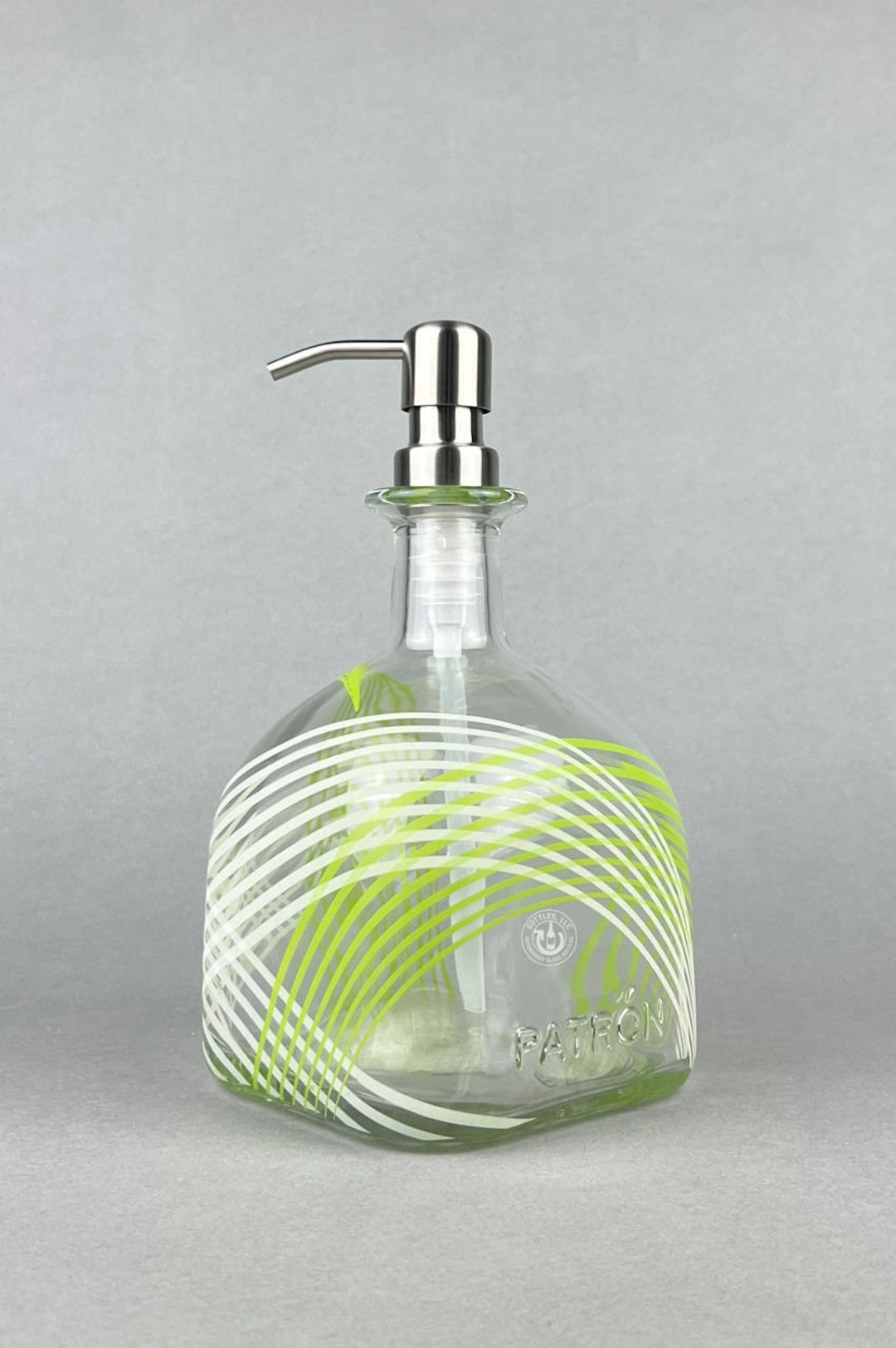Patron 2018 Limited Edition Tequila Bottle Soap Dispenser - Etsy